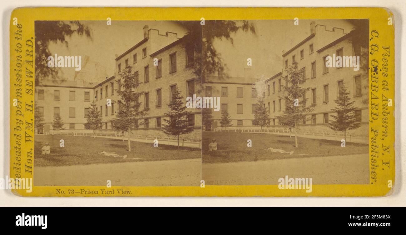 Prison Yard View. Auburn, New York. Christopher G. Gibbard (American ...