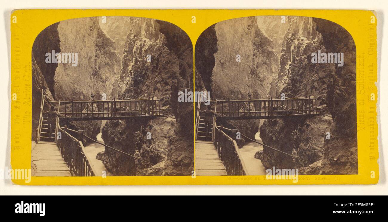 Gorge du trient martigny hi-res stock photography and images - Alamy