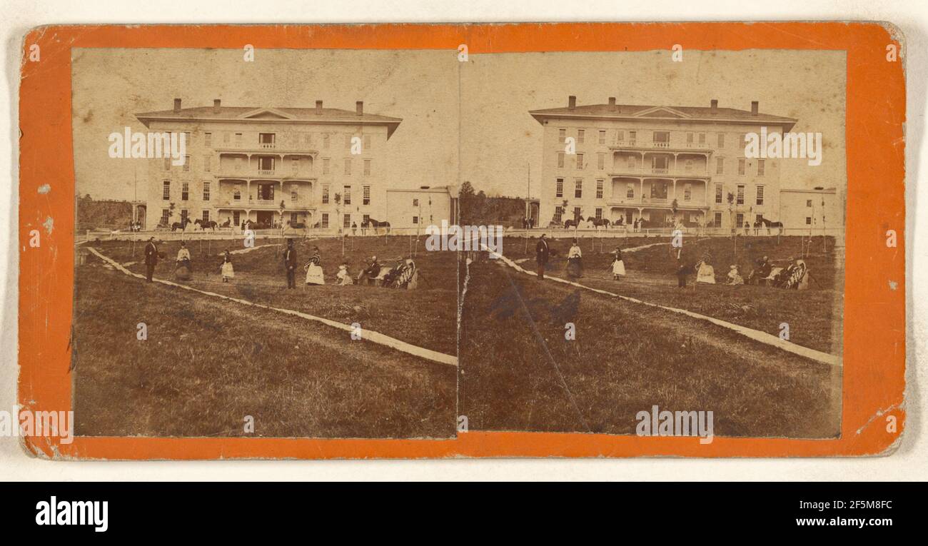 Croquet Party. Crystal Springs, Yates County, New York. Joseph Dunlap ...