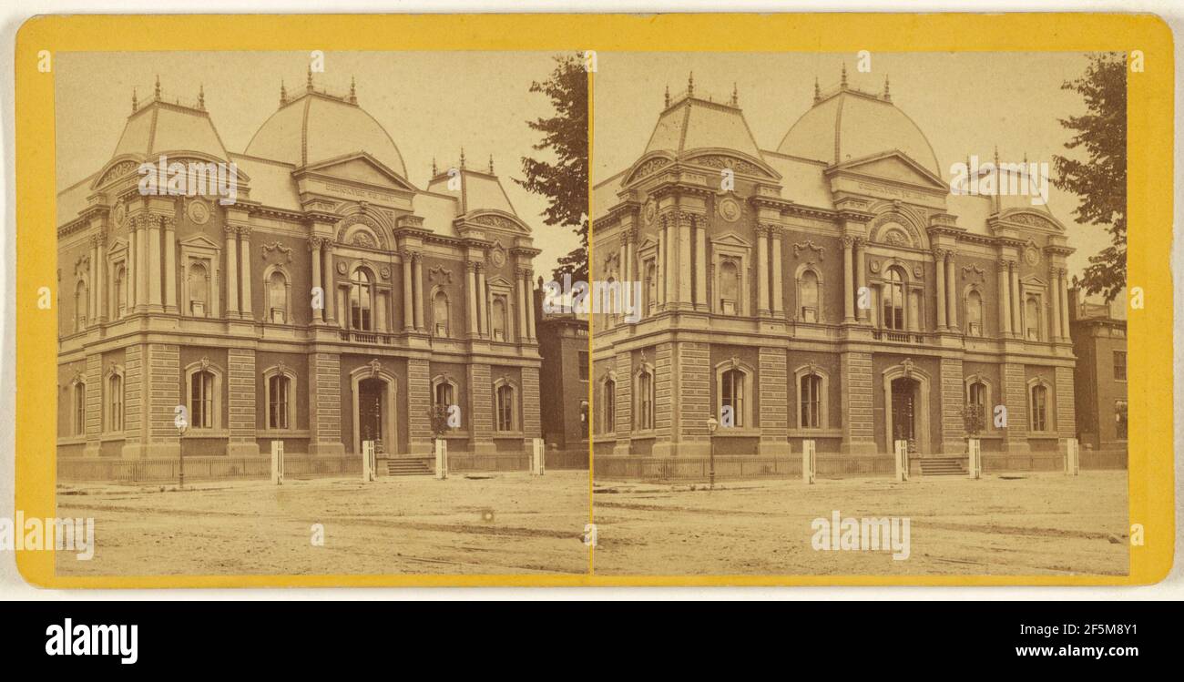 Fine Art Academy, Washington., D.C.. William H. Bell (American, 1830 ...