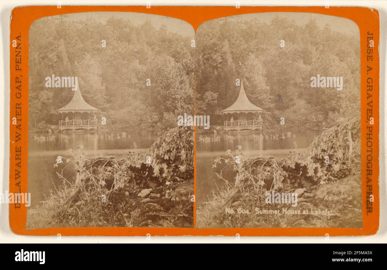 Summer House at Lakelet. Jesse A. Graves (American, about 1835 - 1895 ...