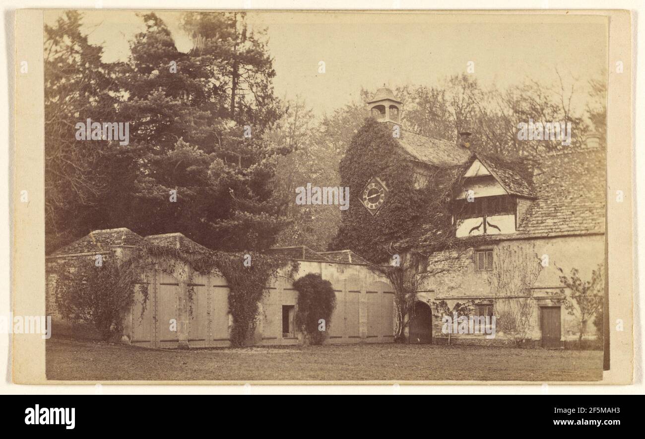 Laycock Abbey 24 Nov. The Stable Yard formerly the Dormitories of the ...