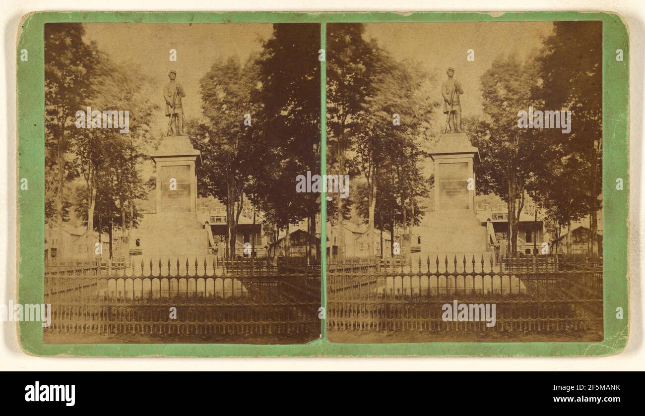 Soldier's Monument, Public Square. Honesdale, Pennsylvania. Loudolph ...