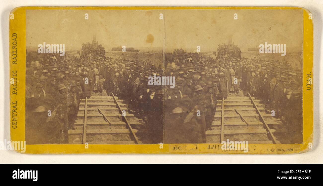 Promontory point 1869 hi-res stock photography and images - Alamy