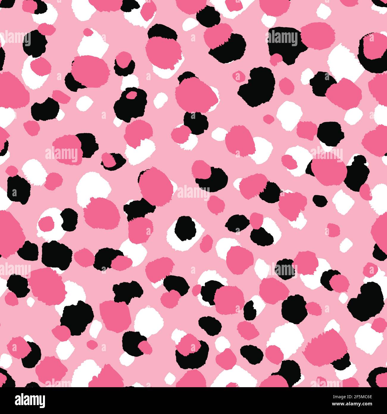 Abstract modern leopard seamless pattern. Animals trendy background ...