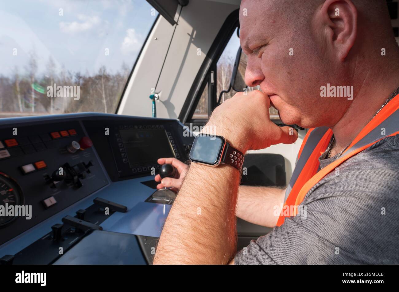 Train Drivers Cab High Resolution Stock Photography and Images - Alamy
