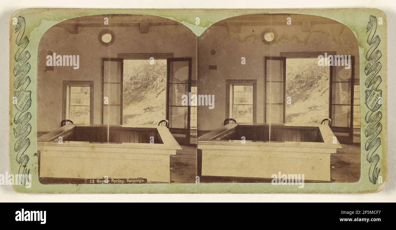 Geyser Spring, Saratoga.. Charles Bierstadt (American, born Germany ...