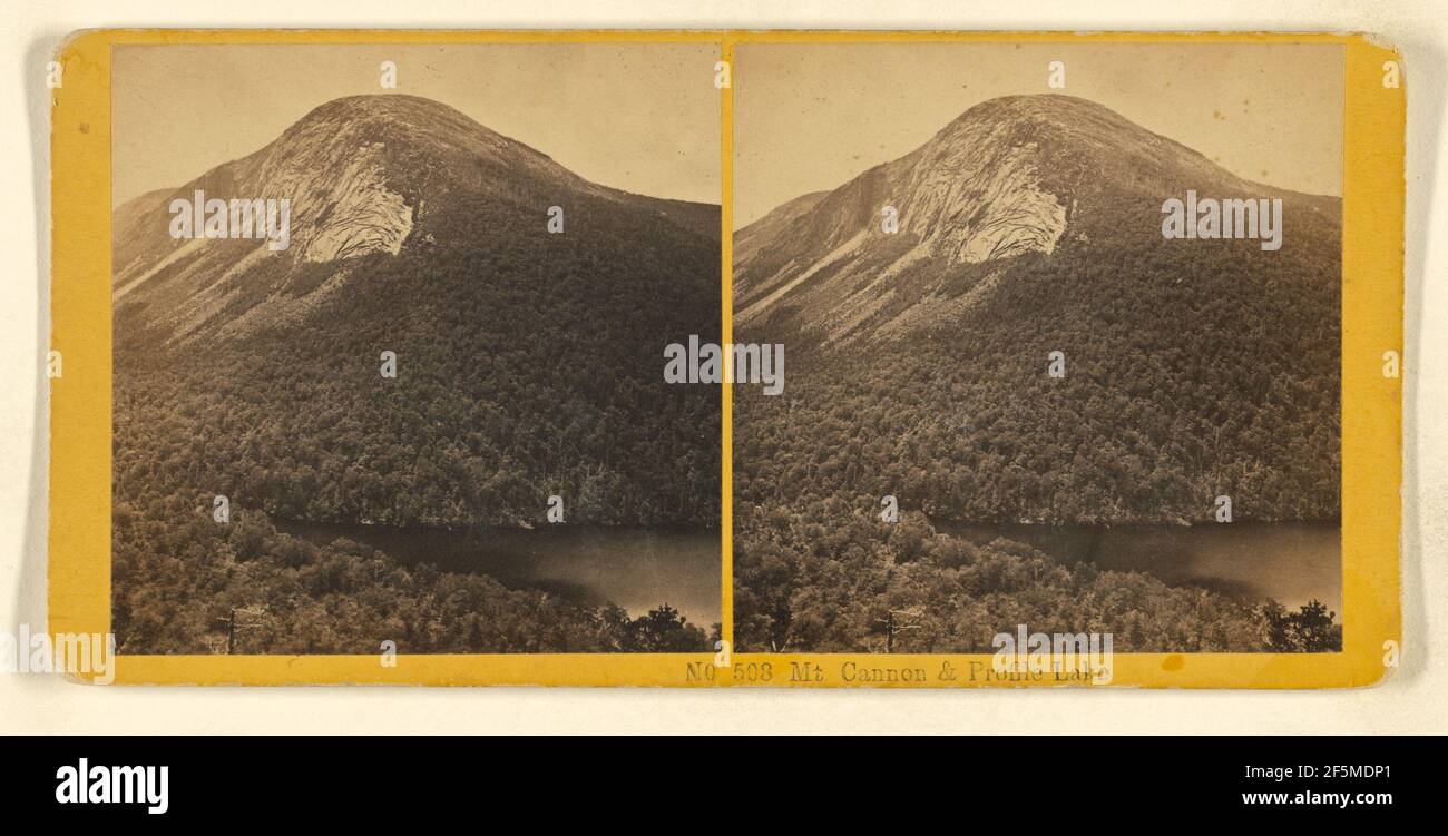 Mt Cannon & Profile Lake. Benjamin West Kilburn (American, 1827 - 1909 ...