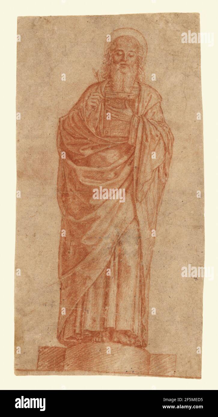 Standing Saint. Attributed to Francesco Morone (Italian (Verona), 1471 ...