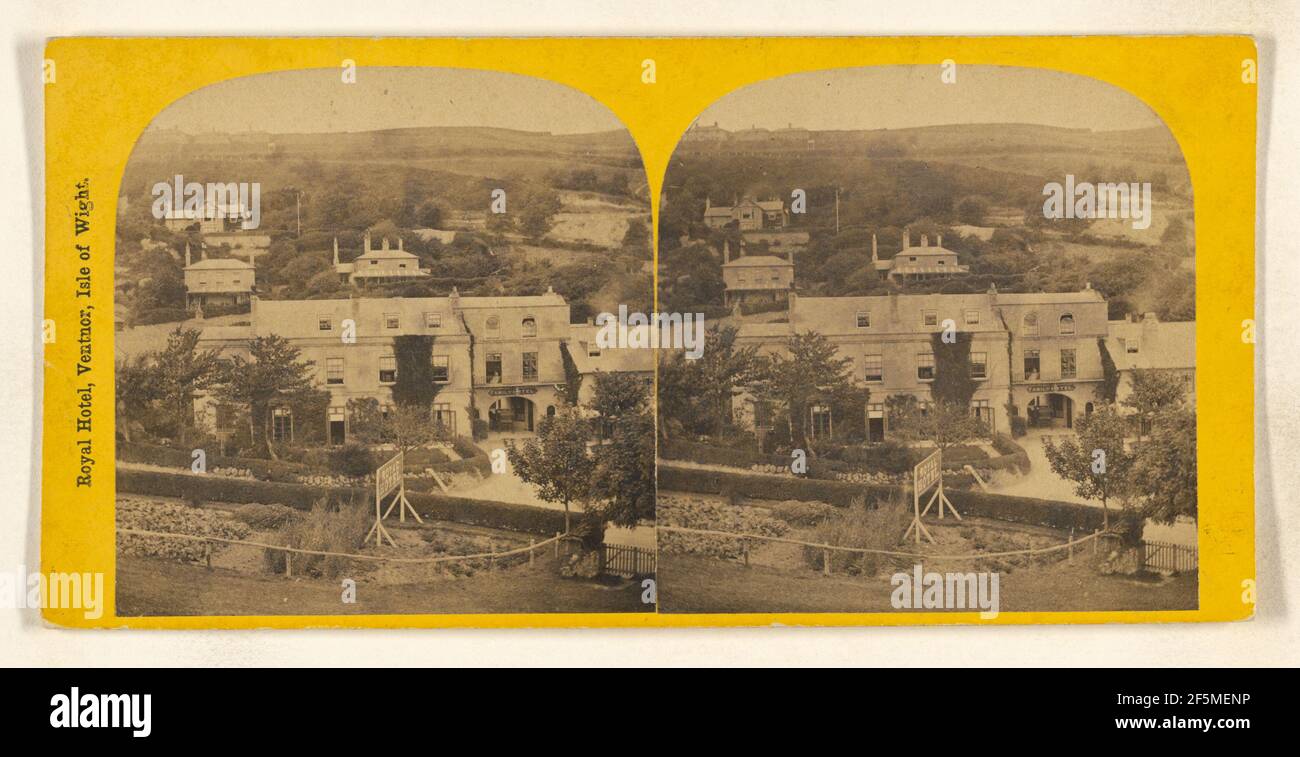 Royal Hotel, Ventnor, Isle of Wight.. Frederick Hudson (British, died ...