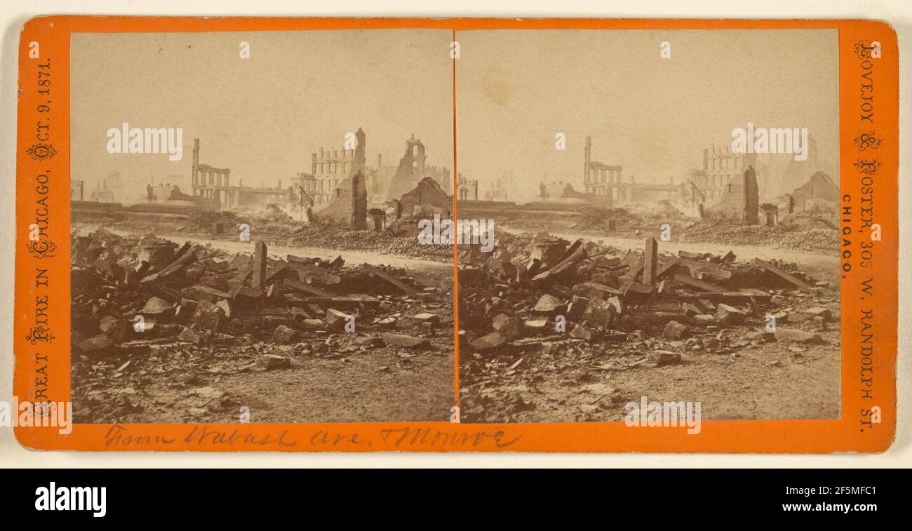 Great fire chicago october 9th hi-res stock photography and images - Alamy