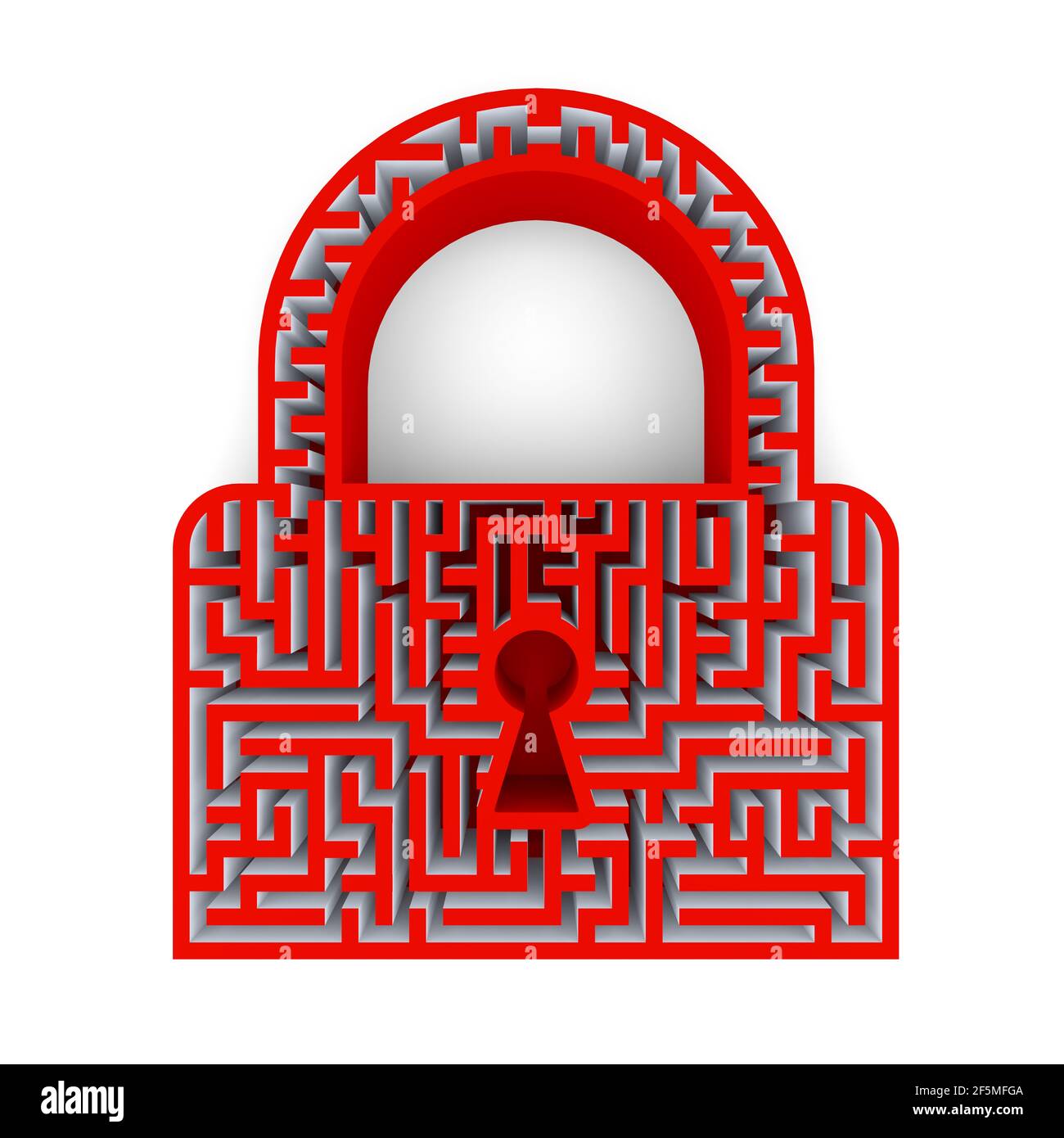 Key maze hi-res stock photography and images - Alamy