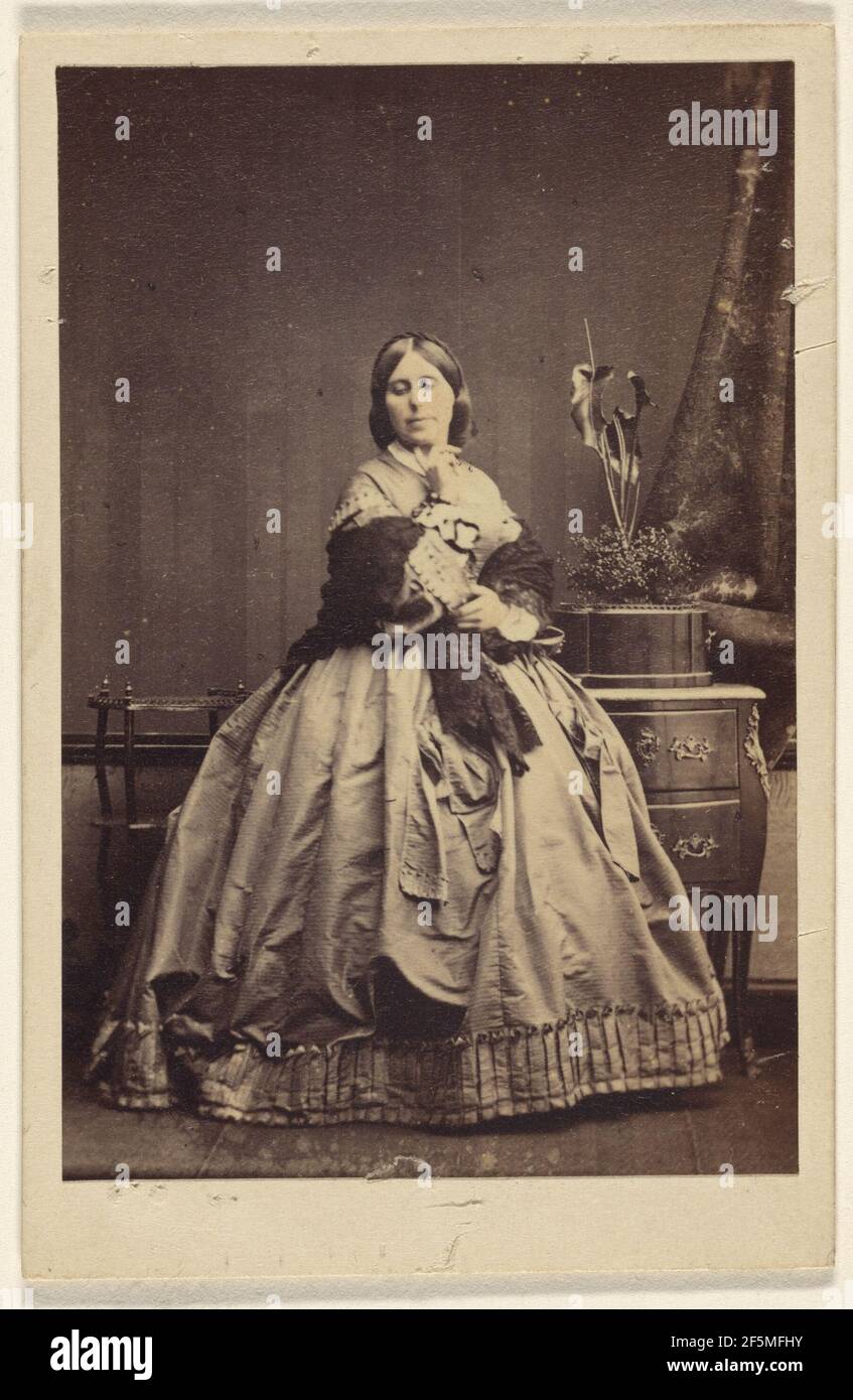 Miss Ward. Camille Silvy (French, 1834 - 1910 Stock Photo - Alamy