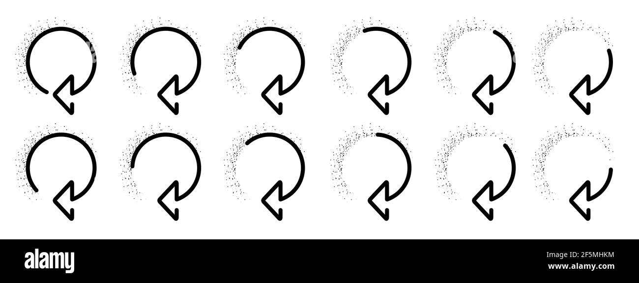 Circle cursor Stock Vector Images - Alamy