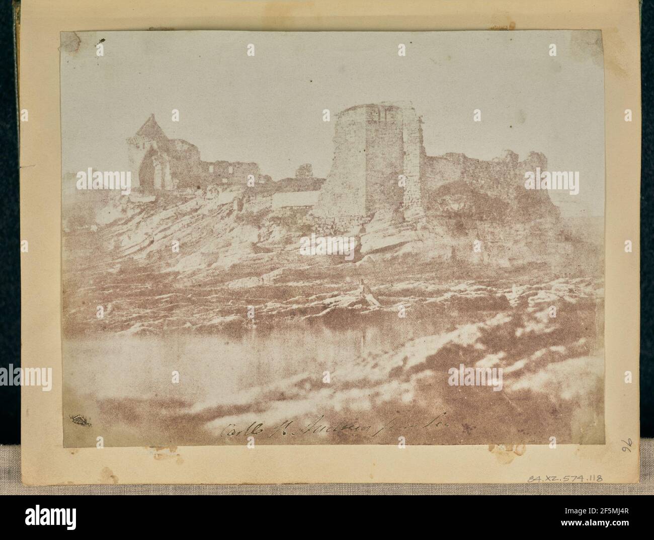 St. Andrews Castle from the Northwest.. Hill & Adamson (Scottish ...