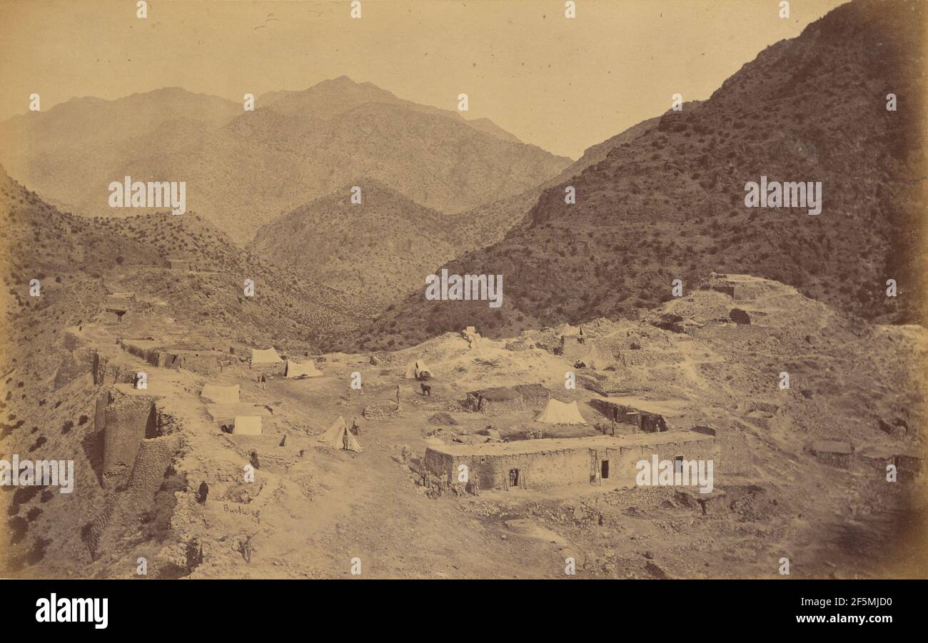 Interior of Fort Ali Musjid, looking towards Kuta-Kushta. John Burke ...