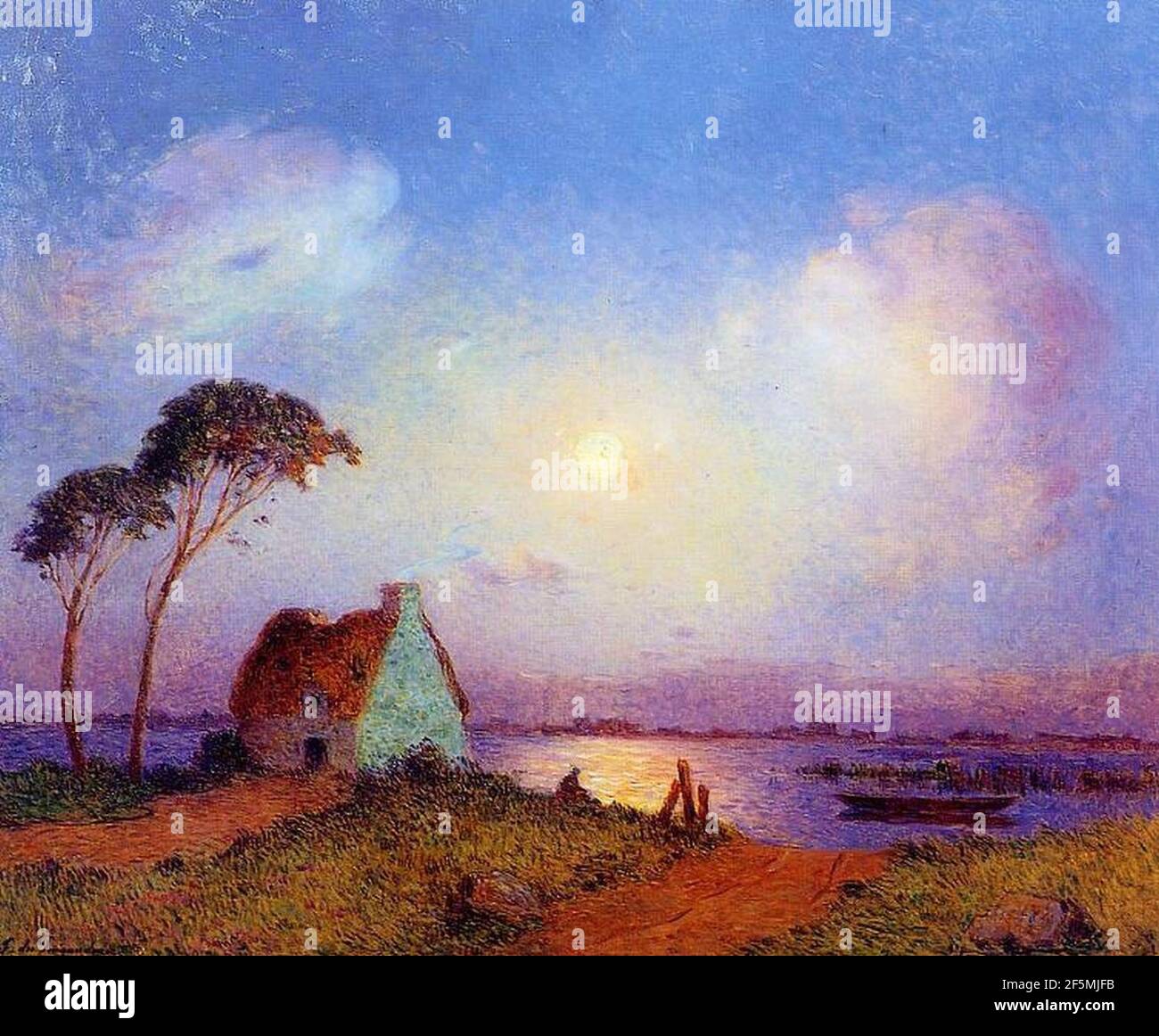 Puigaudeau, Ferdinand du - Grande Briere Landscape Stock Photo - Alamy Puigaudeau, Ferdinand du - Grande Briere Landscape Stock Photo - Alamy