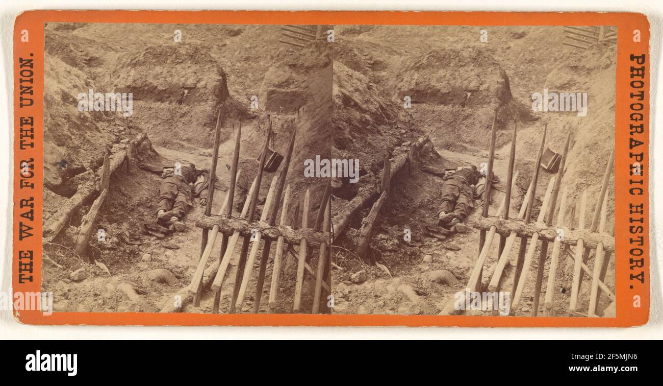 War Views. This picture is a good view of the covered ways inside the ...