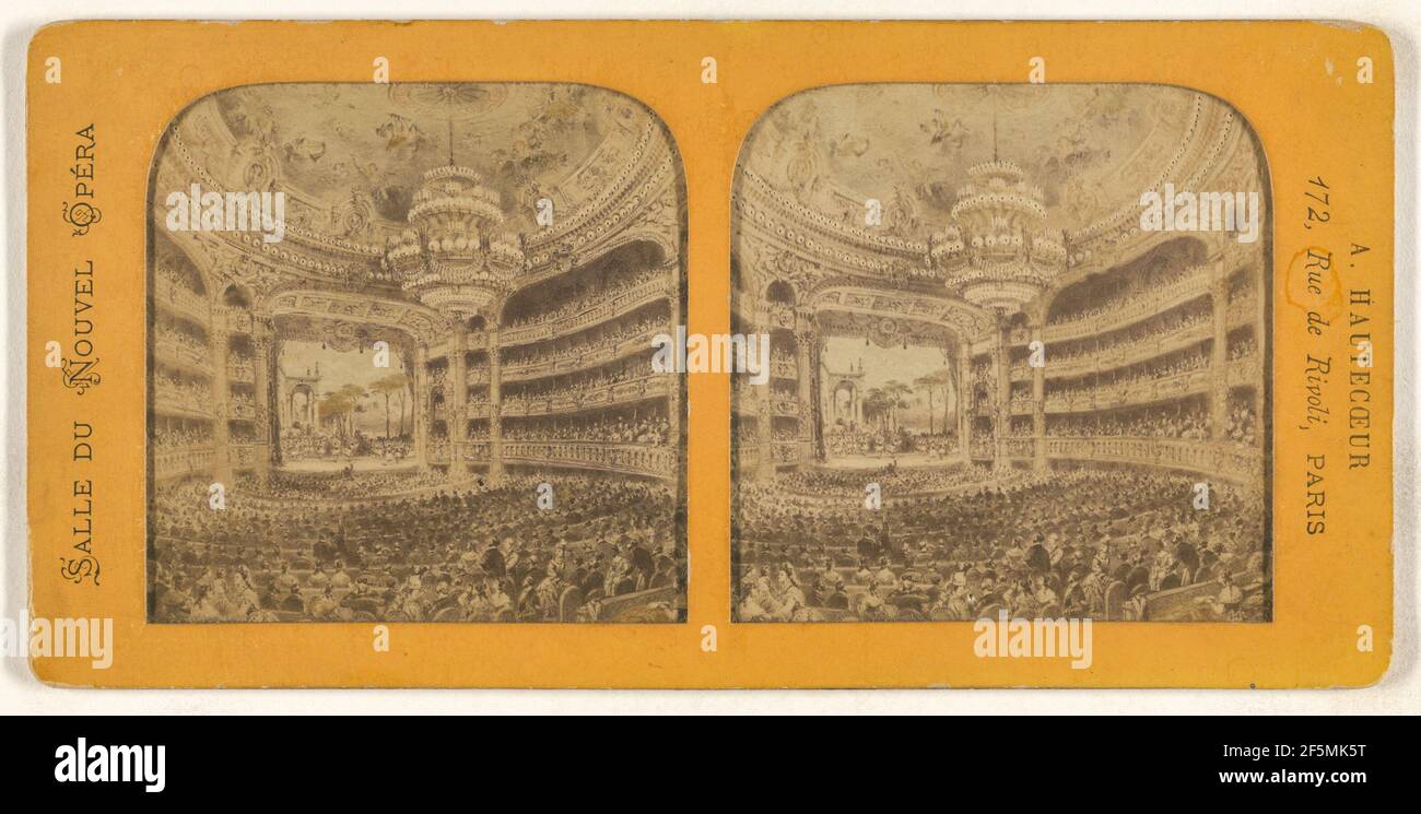 Salle du Nouvel Opera.. Albert Hautecoeur (French, active 1880s - 1890s ...