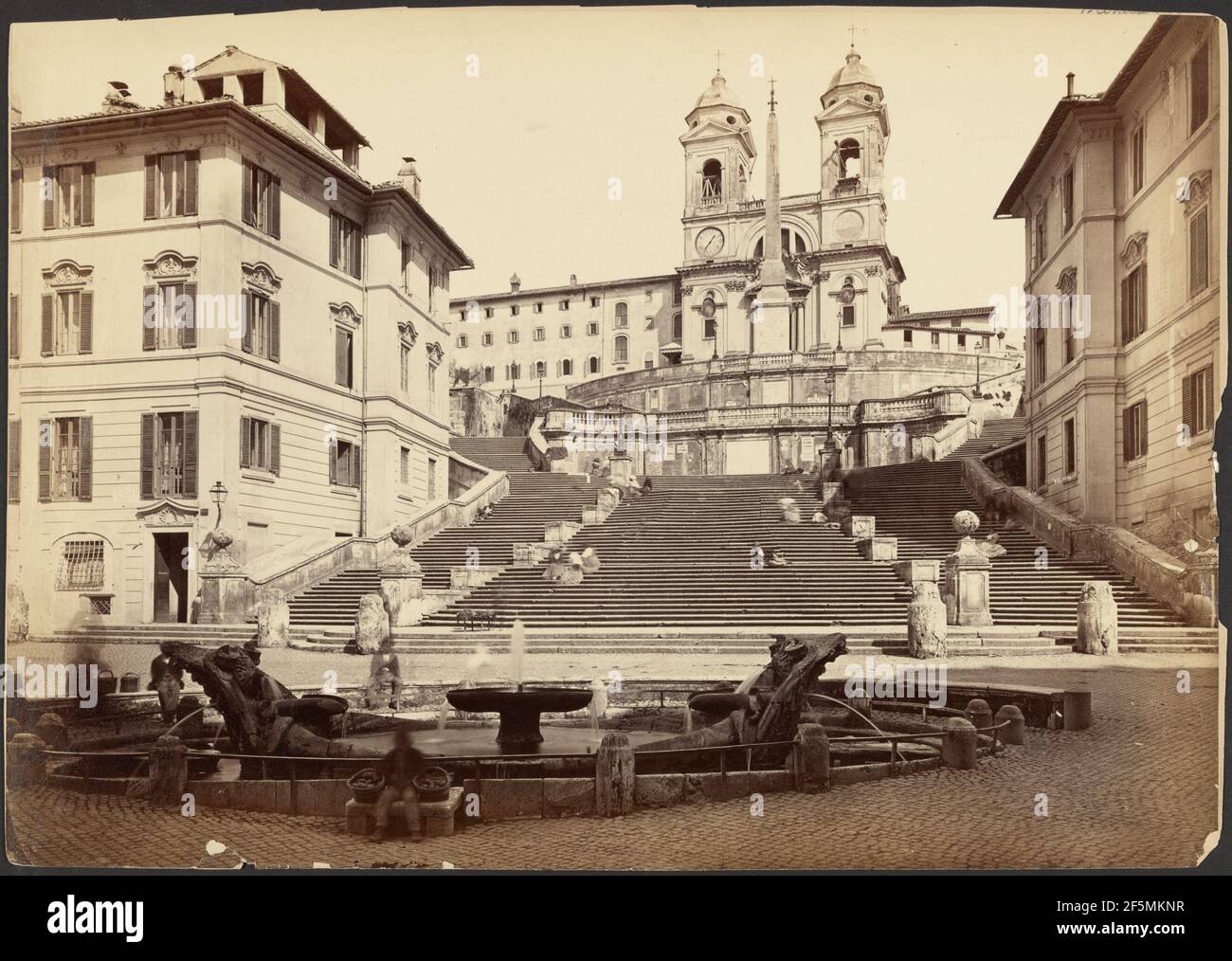 Spanish Steps. Unknown maker, Italian Stock Photo - Alamy