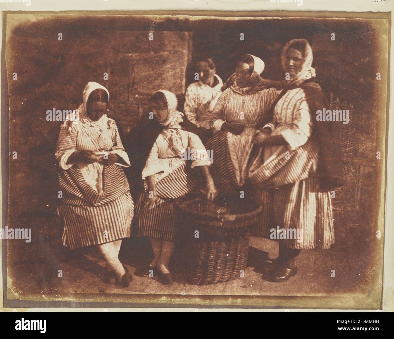 Two unknown women, Mrs Margaret (Dryburgh) Lyall, Marion Finlay and Mrs ...