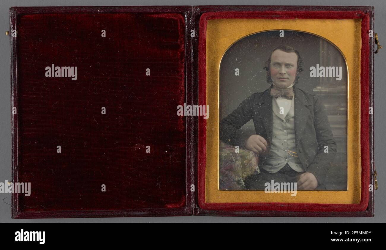 Portrait of a Seated Man. Emilian Fehrenbach (British, active London ...