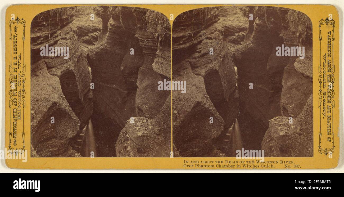 Over Phantom Chamber in Witches Gulch. Wisconsin Dells. Henry Hamilton ...