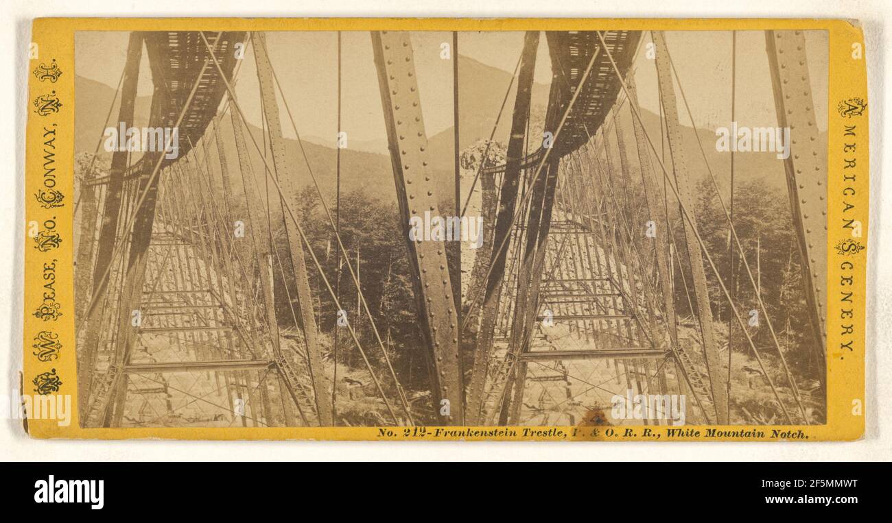 Frankenstein Trestle, P. & O.R.R., White Mountain Notch.. Nathan W ...
