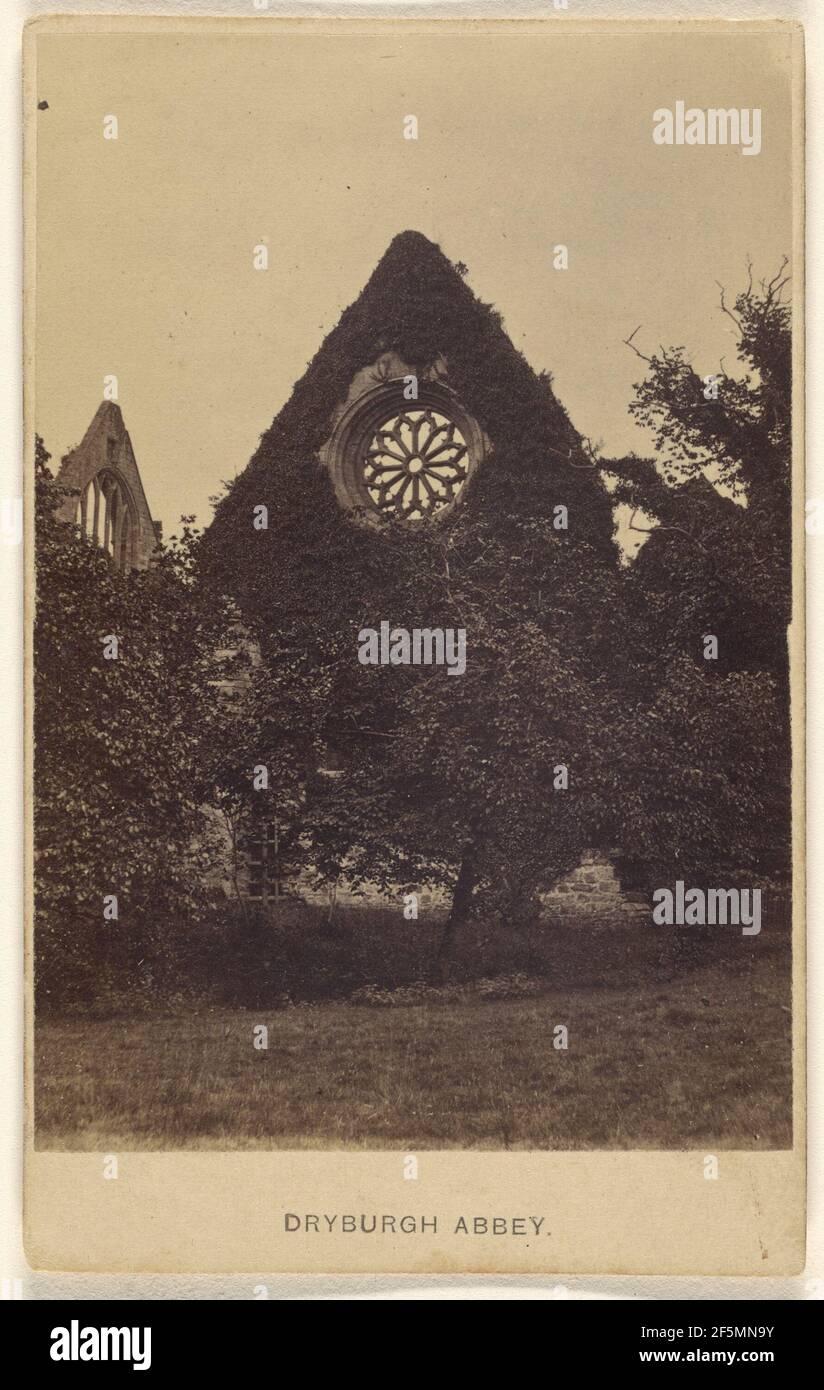 Dryburgh Abbey.. John Lennie (Scottish, active Edinburgh, Scotland ...