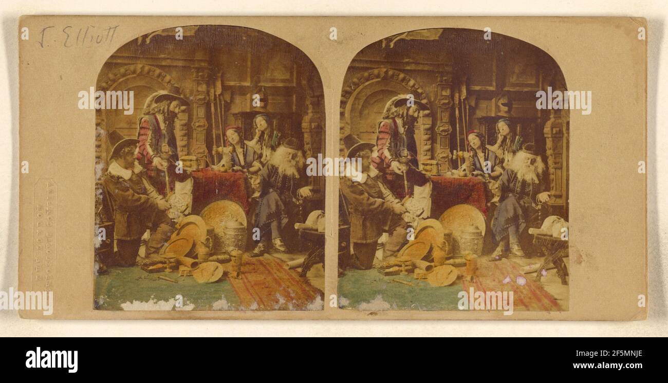 The Money Lender Stock Photo - Alamy