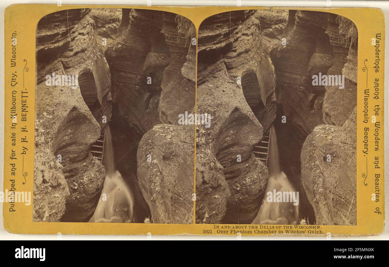 Over Phantom Chamber in Witches' Gluch. Wisconsin Dells. Henry Hamilton ...