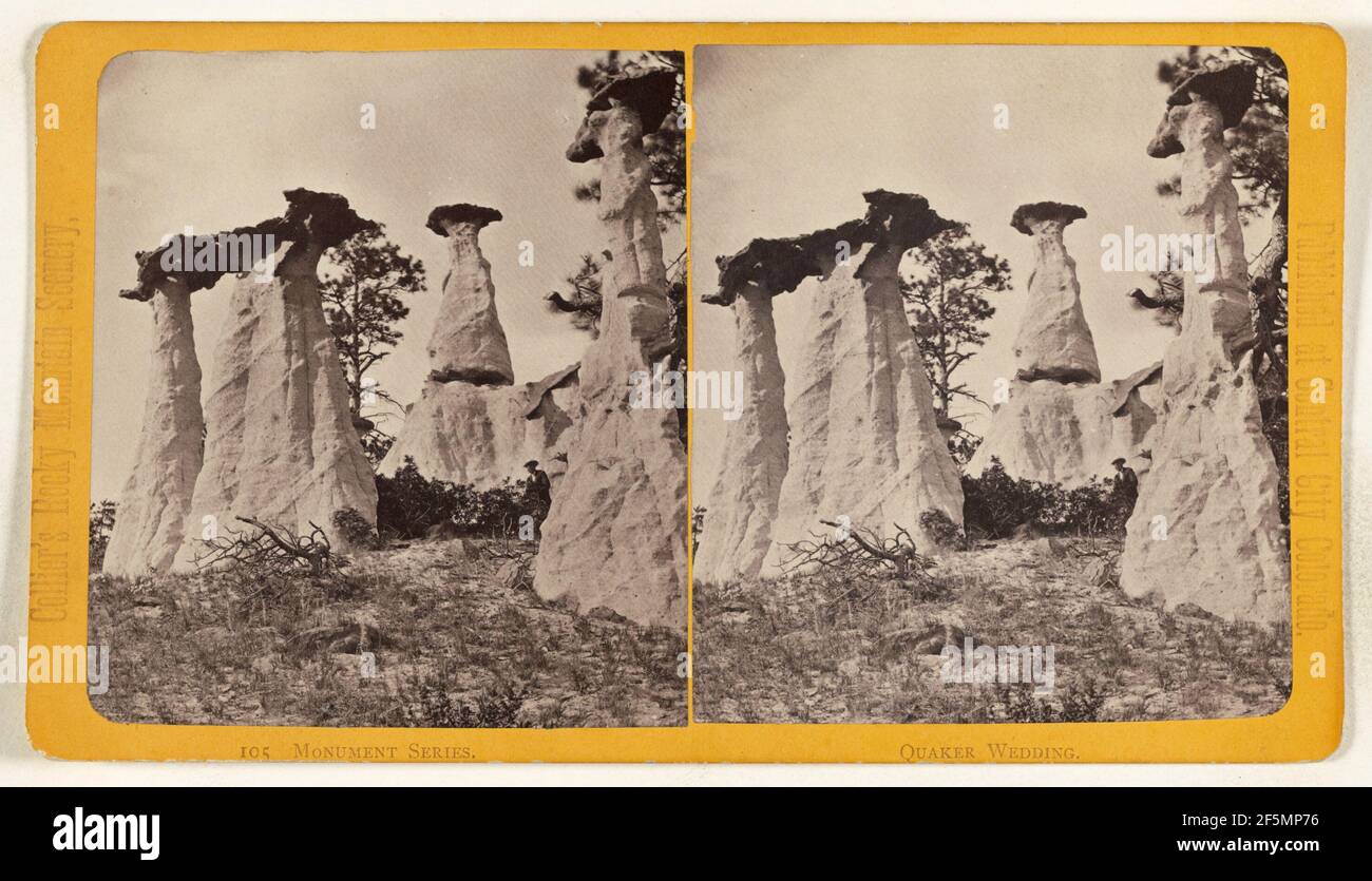 Quaker Wedding. Colorado. Joseph Collier (American, born Scotland, 1836 ...