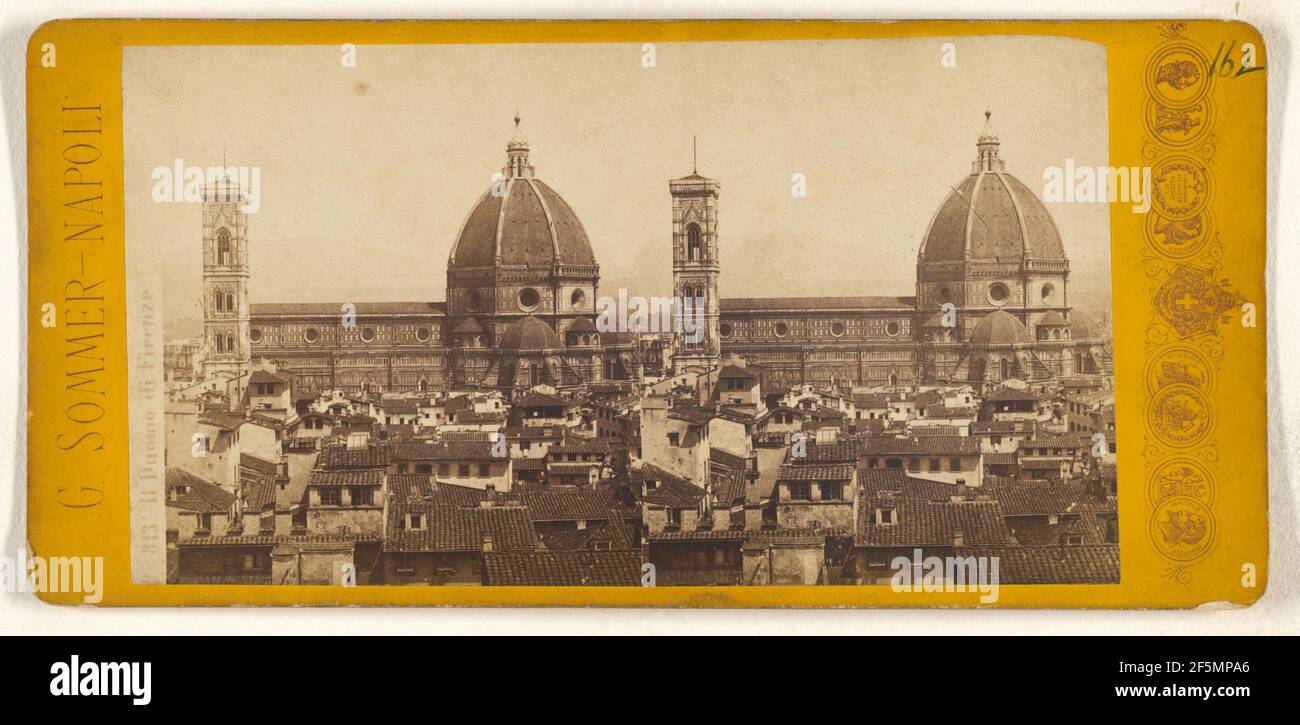 Il Duomo di Firenze. Giorgio Sommer (Italian, born Germany, 1834 - 1914 ...