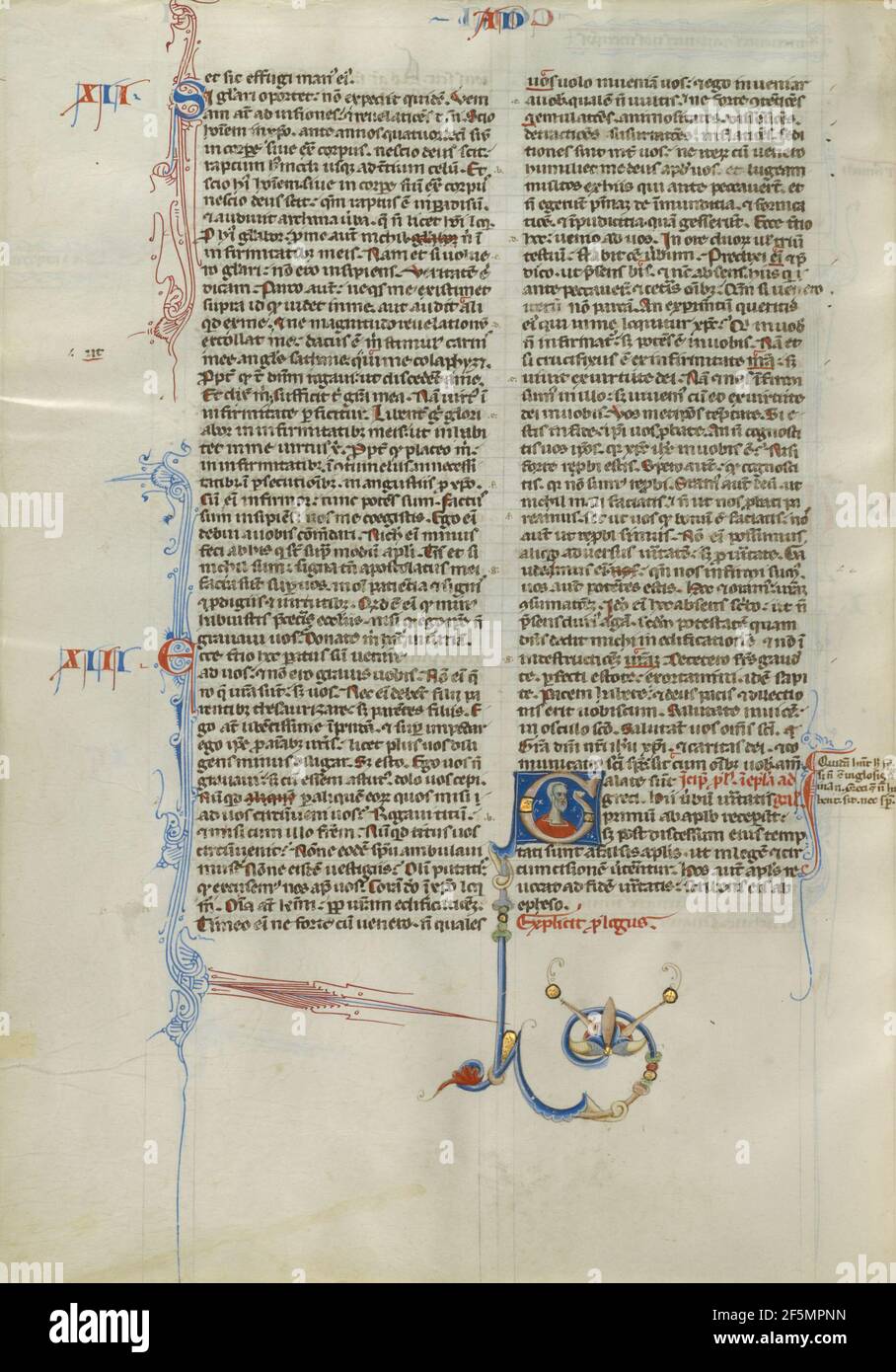 With illuminated initial letters hi-res stock photography and images ...