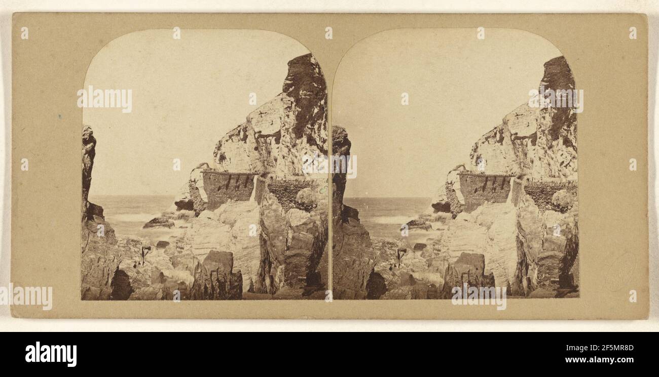 Capstone Rock (Parade) Ilfracombe. Britton (British, active 1860s Stock ...