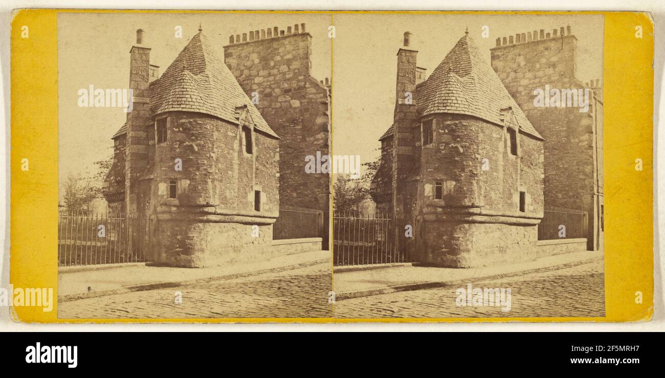 Queen Mary's Bath House, Scotland. Archibald Burns (Scottish, 1831 ...