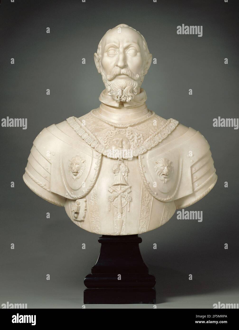 Bust of Ottavio Farnese (1542 - 1586). Attributed to Francesco Mochi ...