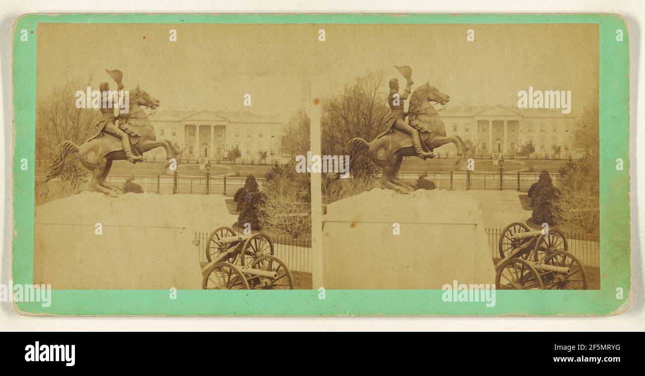 The Colossal Bronze Equestrian Statue of Gen. Andrew Jackson. Bell ...
