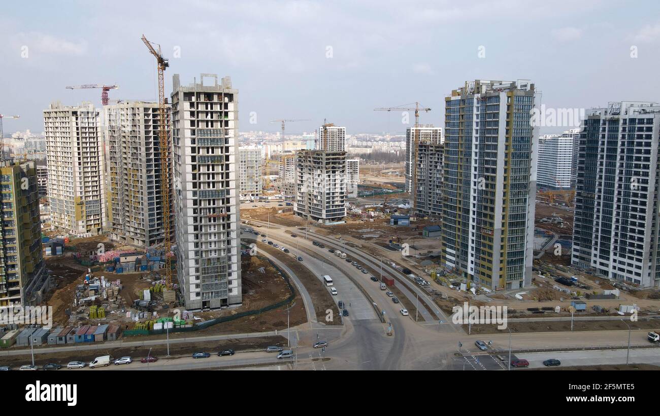 Drone photo construction site hi-res stock photography and images - Alamy