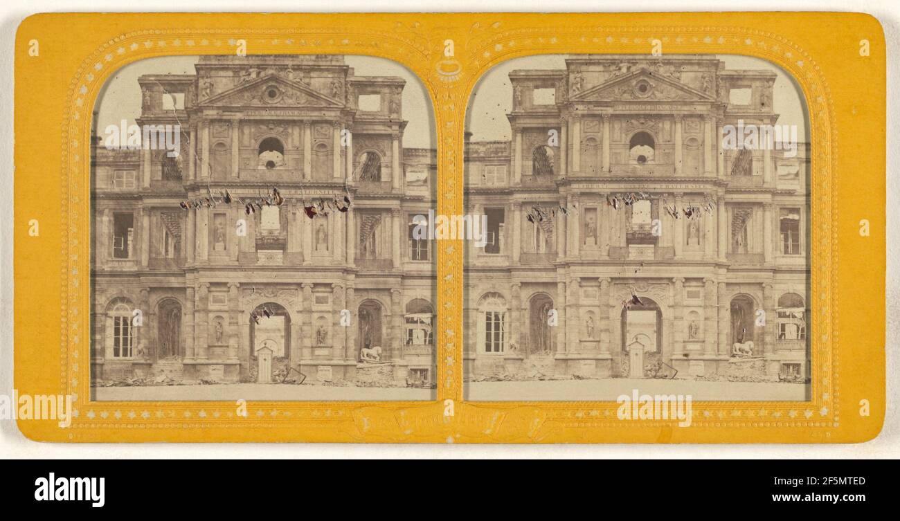 Hotel de Ville, Paris. Adolphe Block (French, 1829 - about 1900 Stock ...