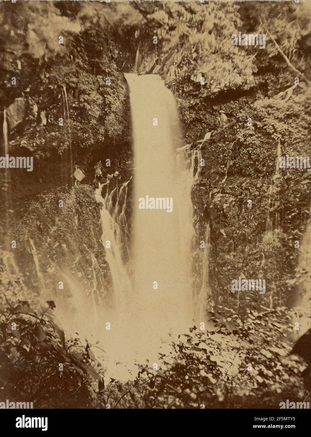 Japanese Waterfall. Unknown Stock Photo - Alamy