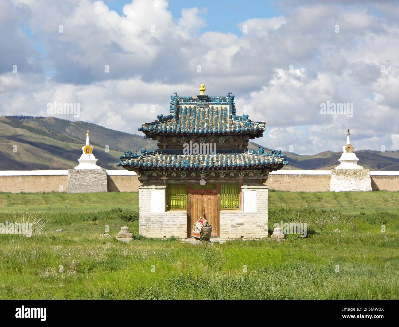 Erdene Zuu Monastery, Kharkhorin (Karakorum), Central Mongolia Stock ...