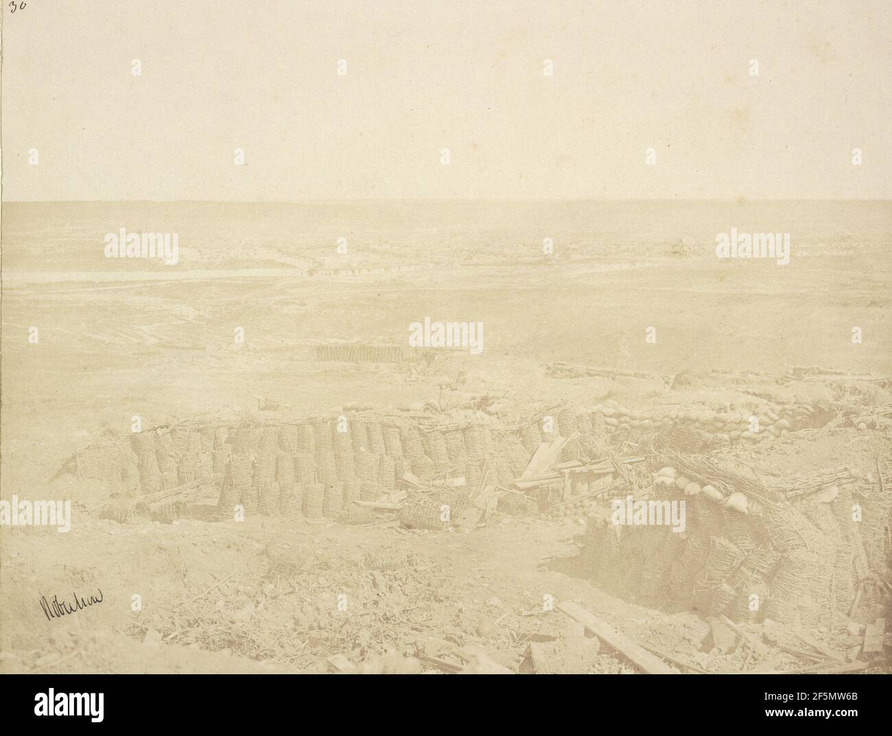 Bomb Proof Hut of the Russian General in the Redan Stock Photo - Alamy