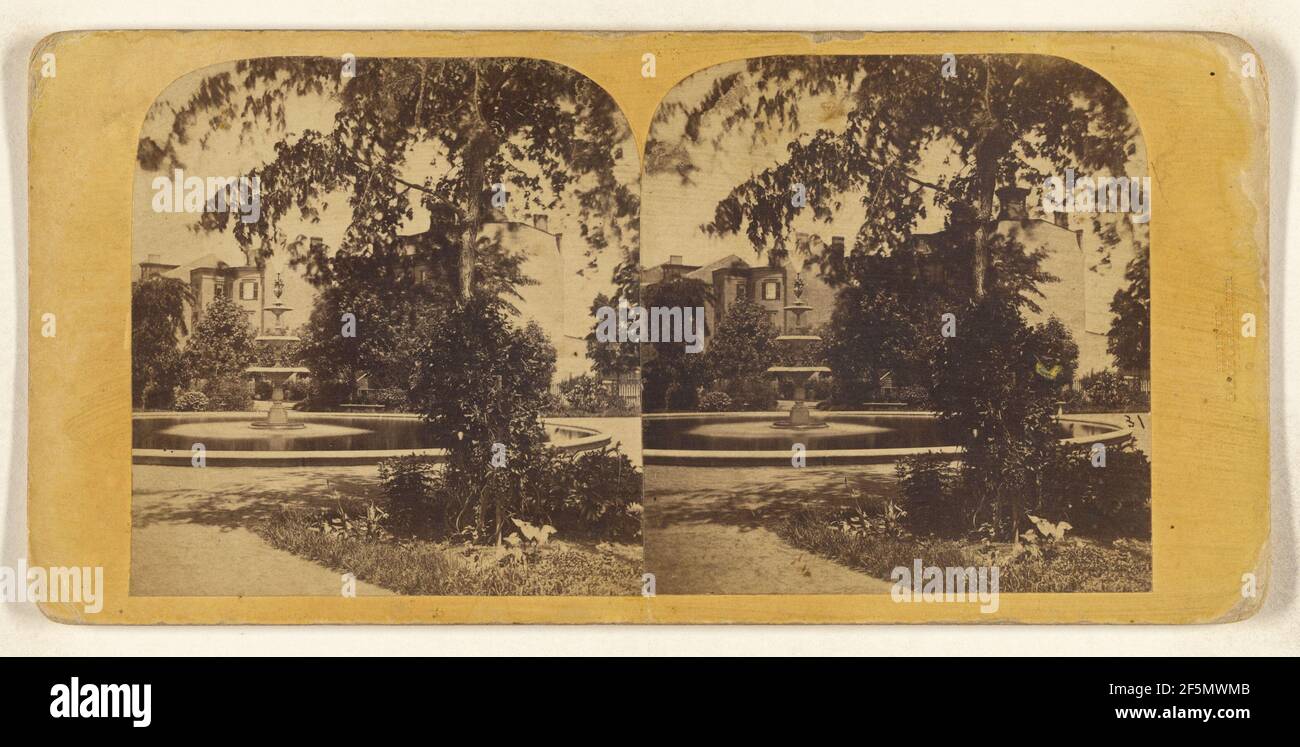 Chester Park, Boston, Mass.. Deloss Barnum (American, 1825 - 1873 Stock ...