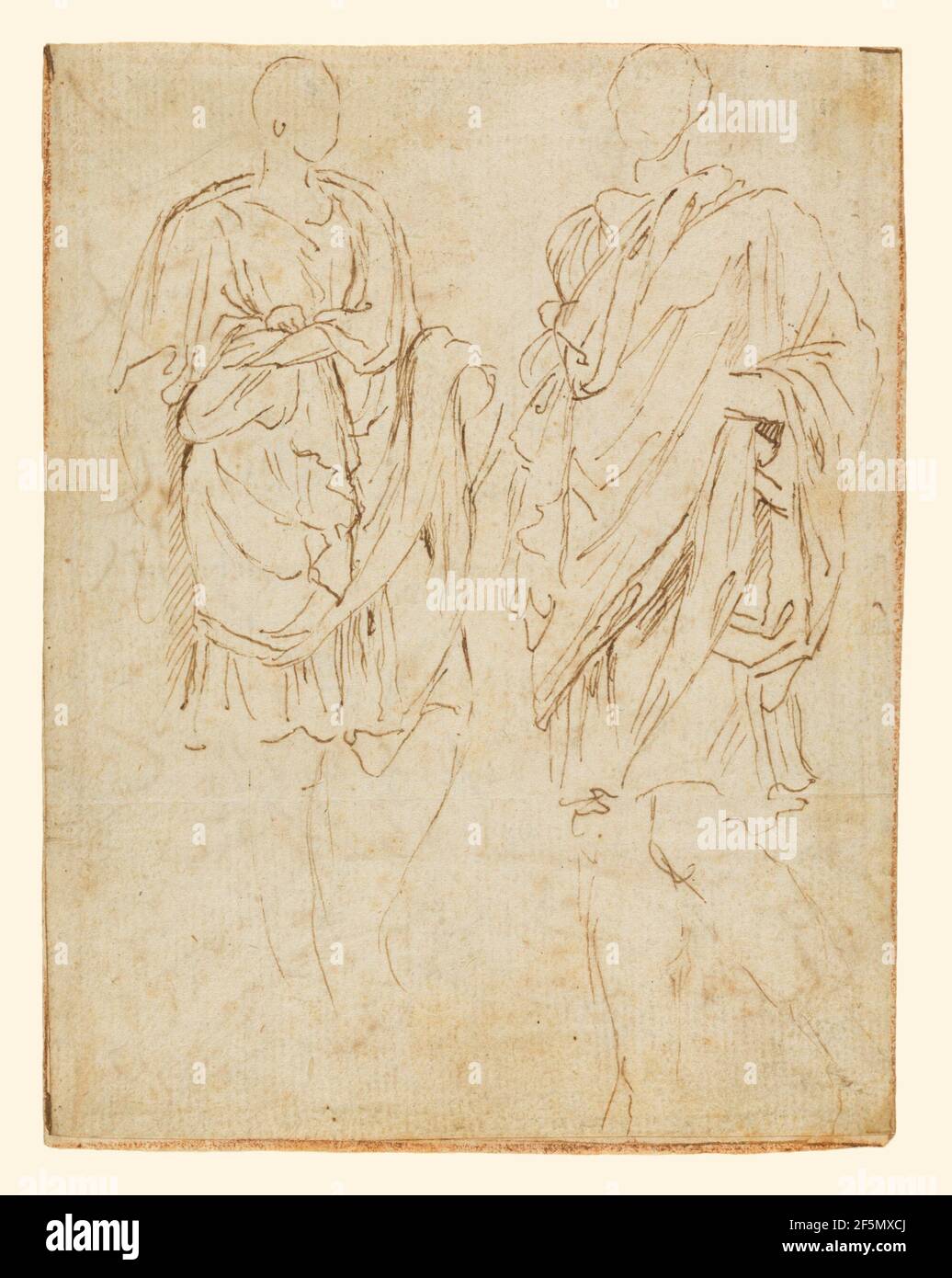 Two Studies of an Ancient Statue (recto); Scylla and a Centaur (verso ...