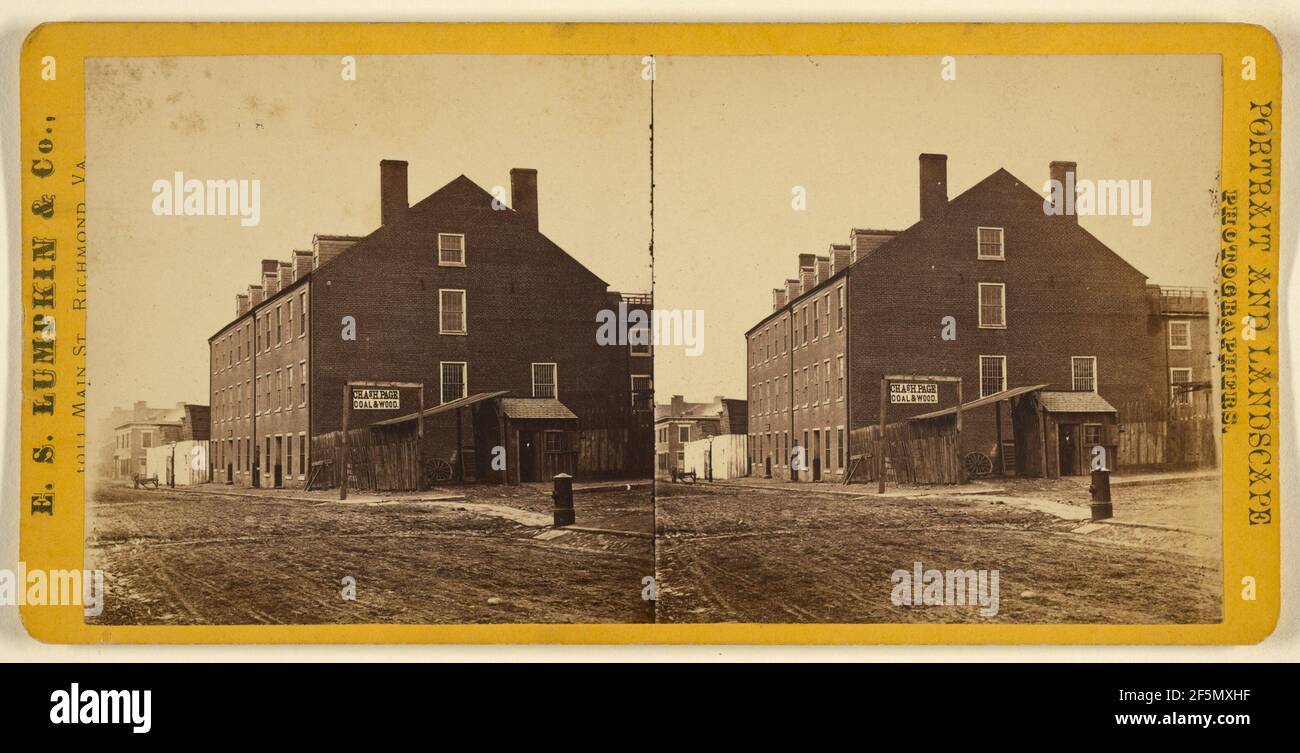 Castle Thunder - Confederate Prison.. E.S. Lumpkin & Company Stock ...