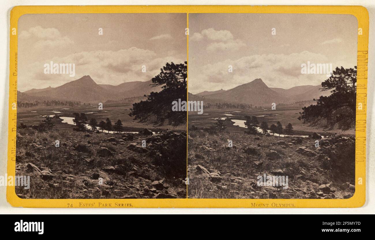 Mount Olympus. Estes' Park, Colorado. Joseph Collier (American, born ...