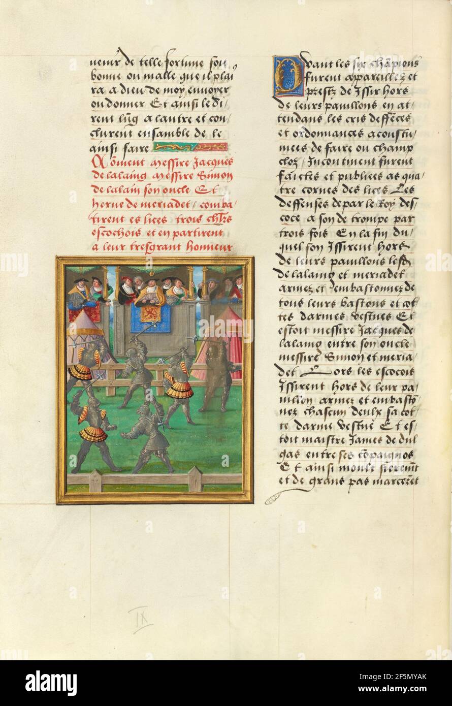 Medieval scottish knight hi-res stock photography and images - Alamy