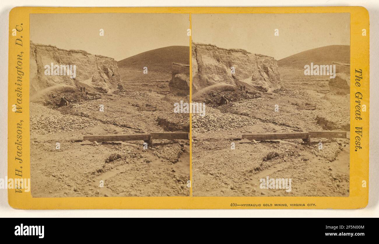 Hydraulic mining 19th century hi-res stock photography and images - Alamy