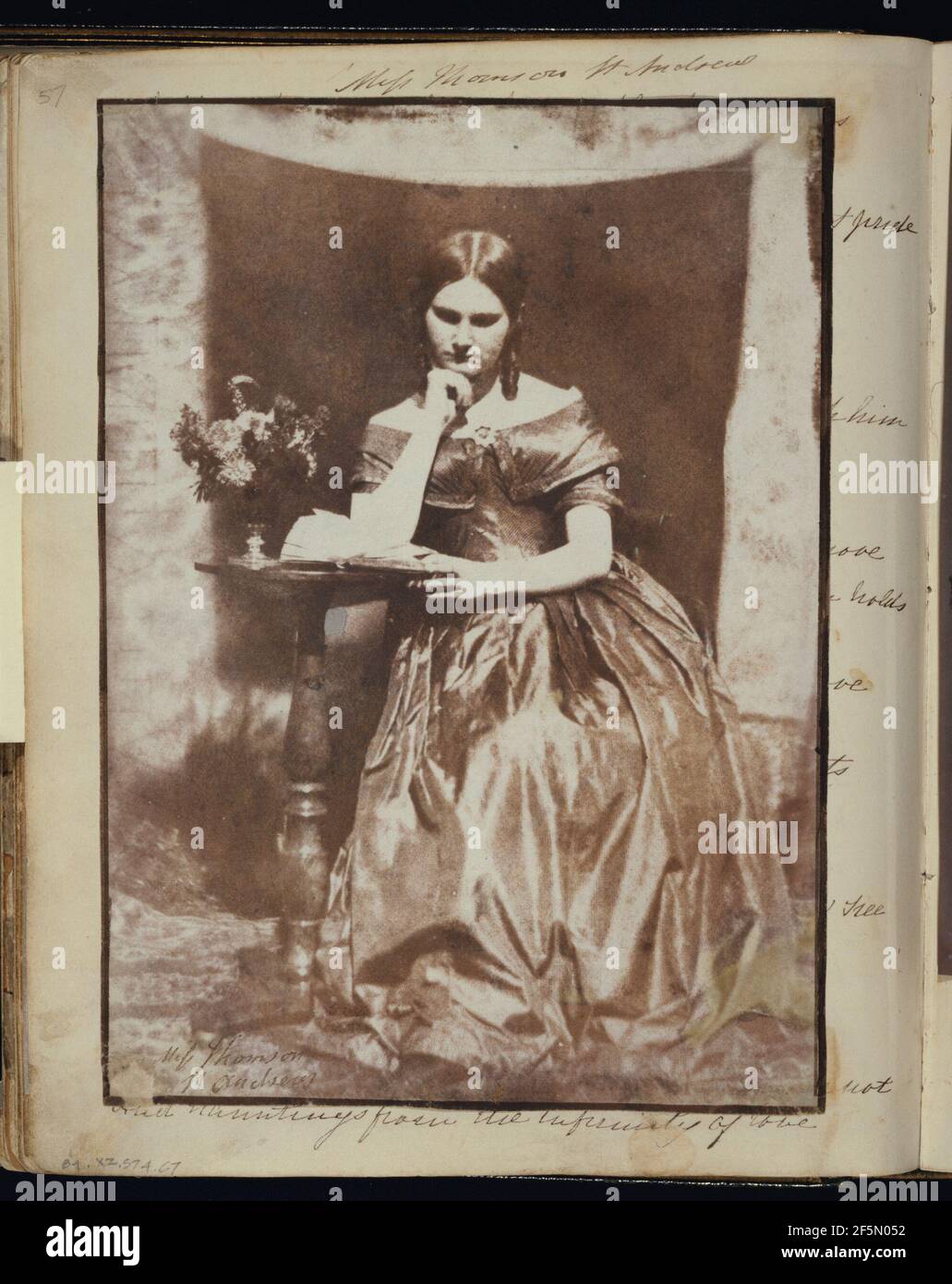 Miss Thomson of St. Andrews. Dr. John Adamson (Scottish, 1810 - 1870 ...